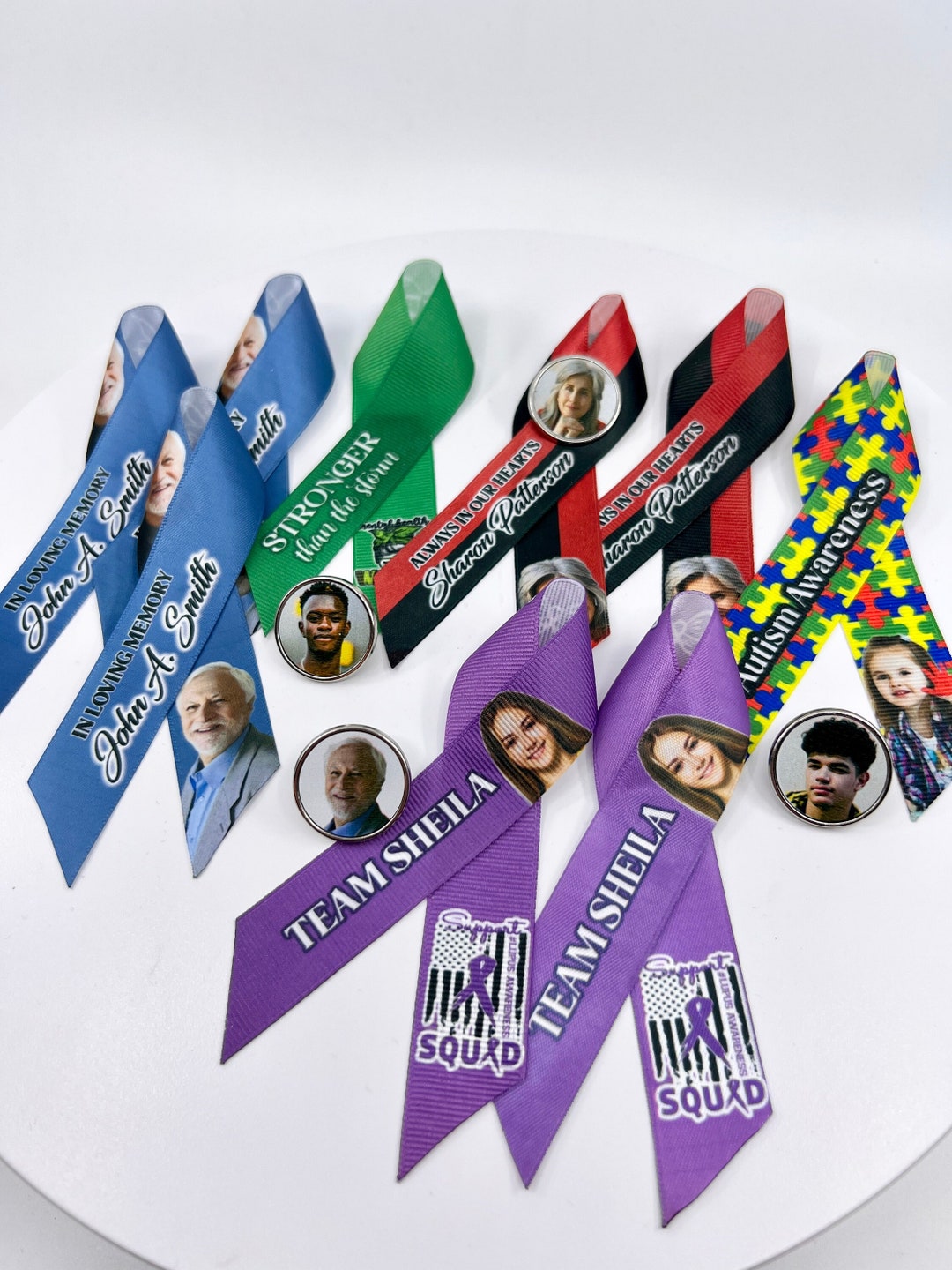 Awareness Ribbon/fundraising Ribbon/event Ribbon/memorial Ribbon (with ...