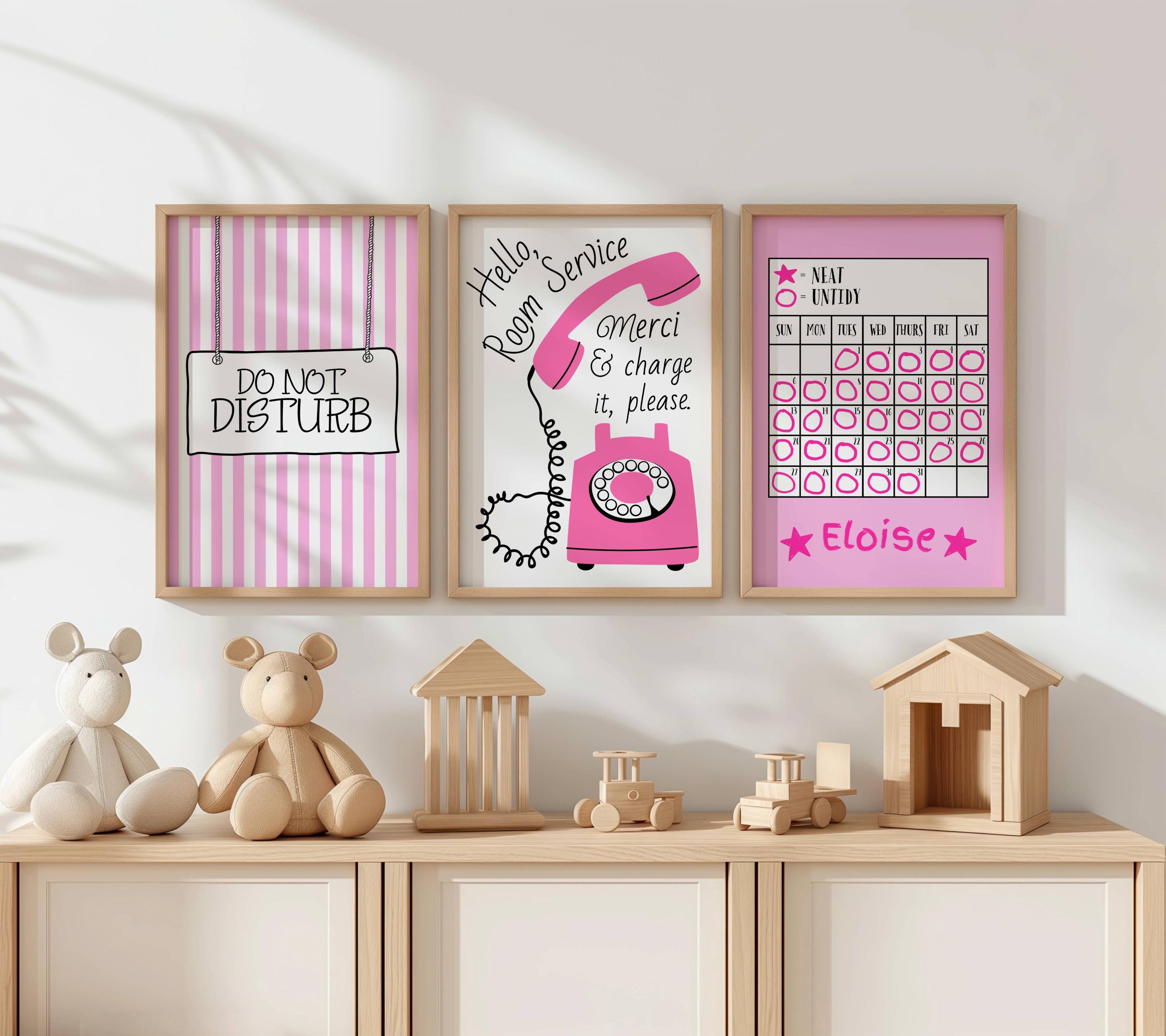 Set of 6 Eloise Printables | Eloise Inspired Printable Wall Art ...