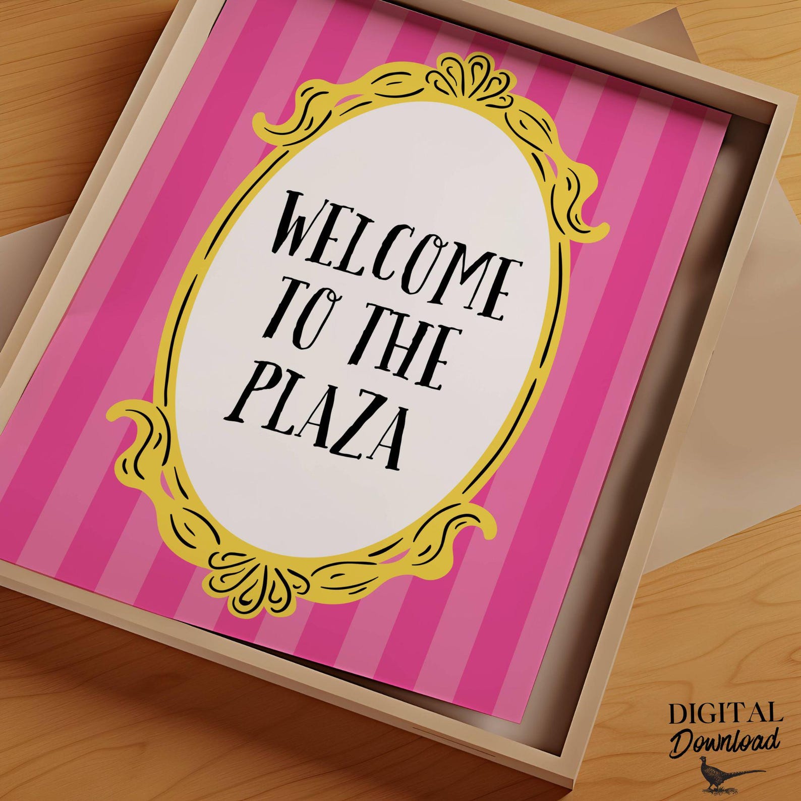 Eloise 'welcome to the Plaza' Print | Eloise Inspired Printable Wall ...