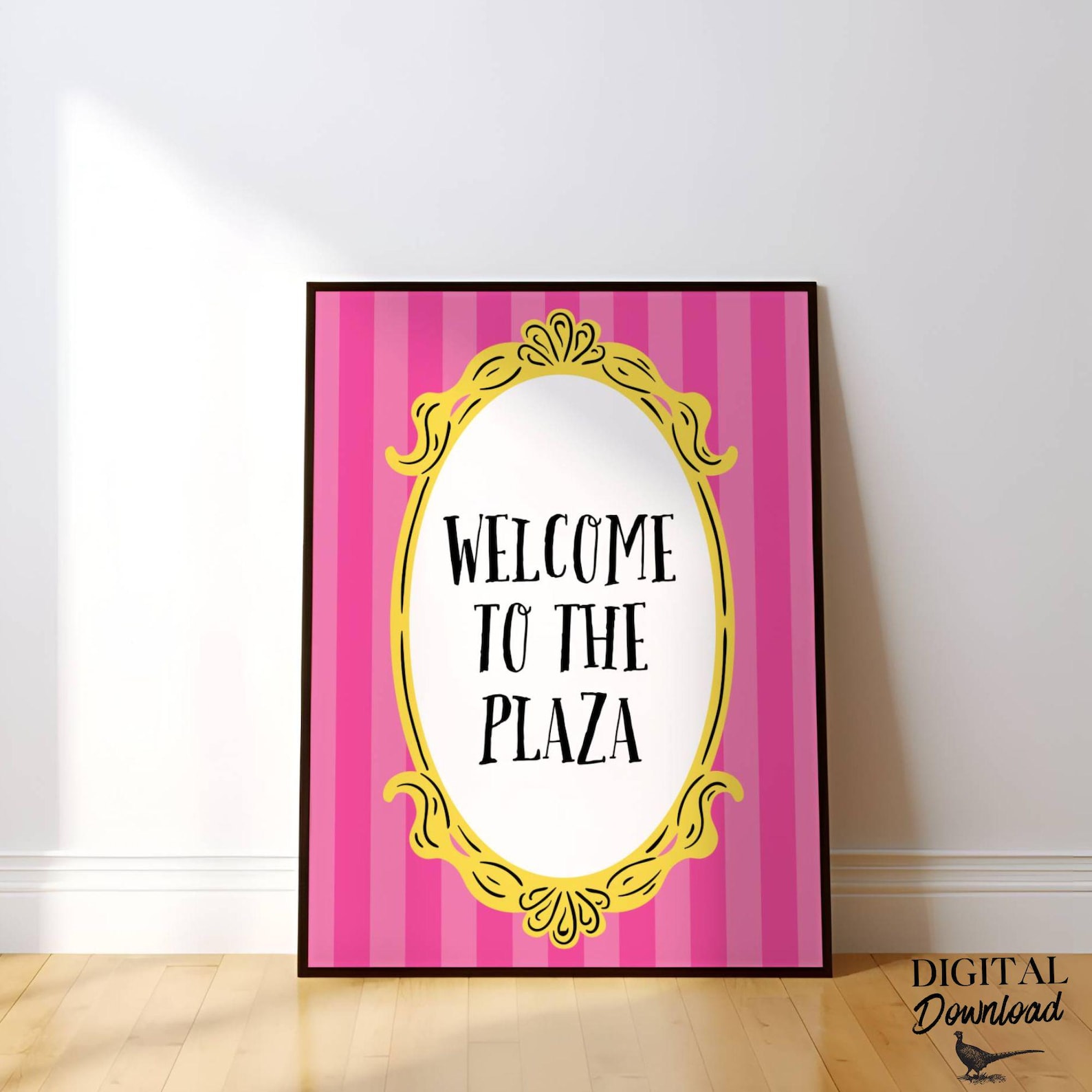 Eloise 'welcome to the Plaza' Print | Eloise Inspired Printable Wall ...