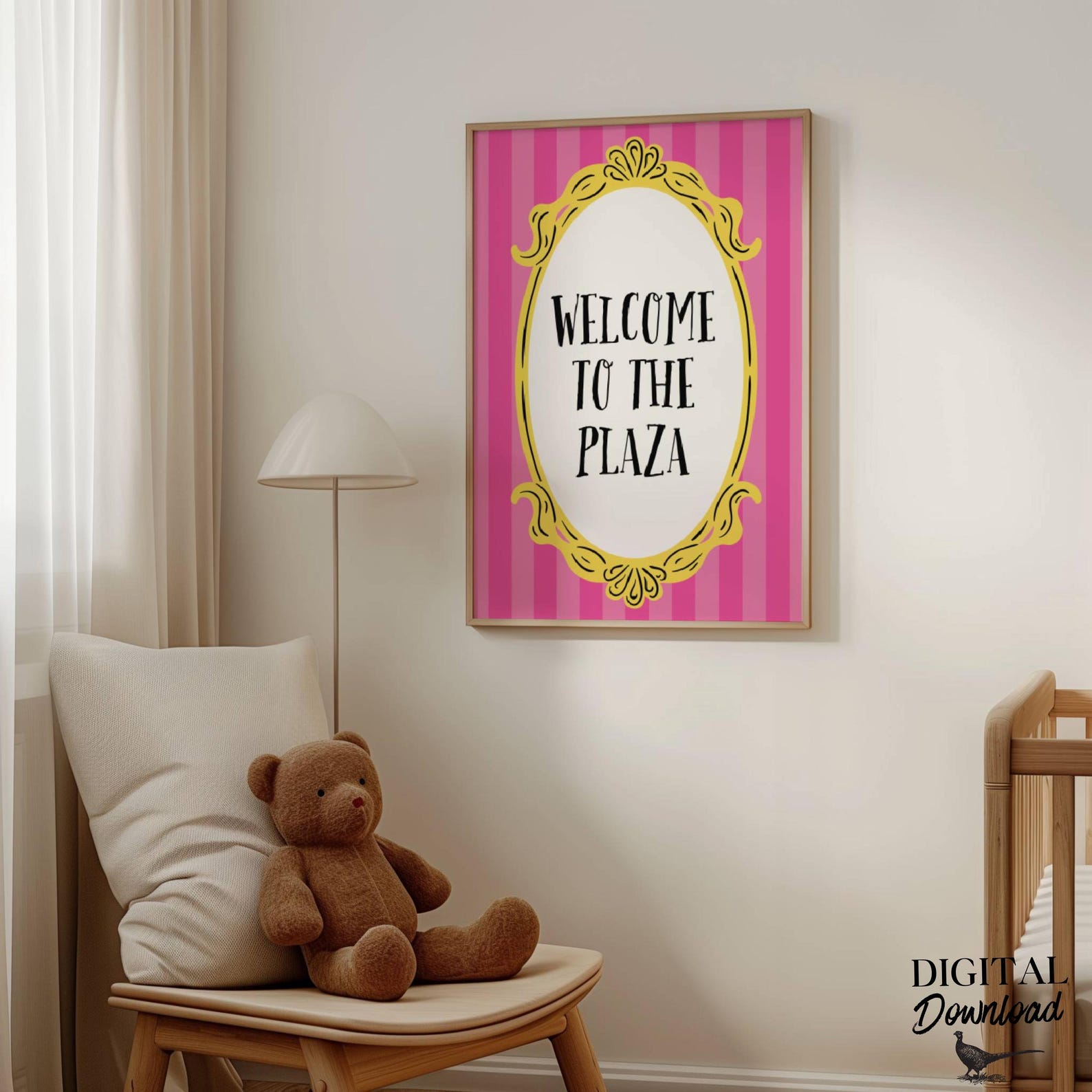 Eloise 'welcome to the Plaza' Print | Eloise Inspired Printable Wall ...