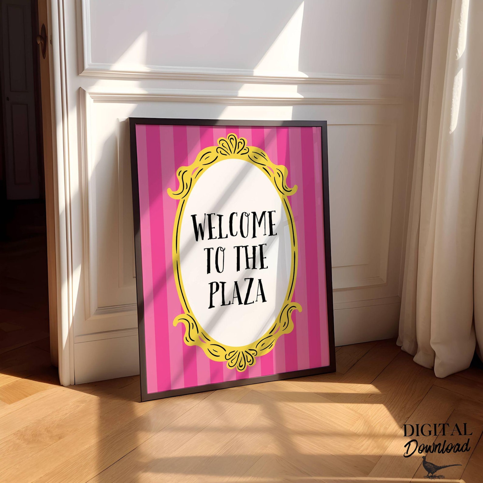 Eloise 'welcome to the Plaza' Print Eloise Inspired Printable Wall Art ...