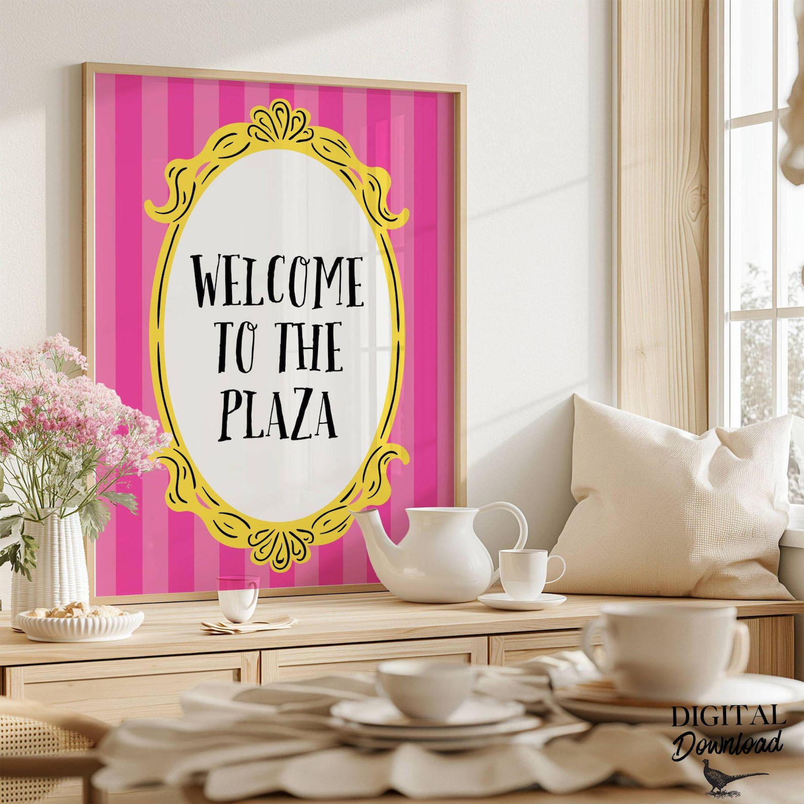 Eloise 'welcome to the Plaza' Print | Eloise Inspired Printable Wall ...