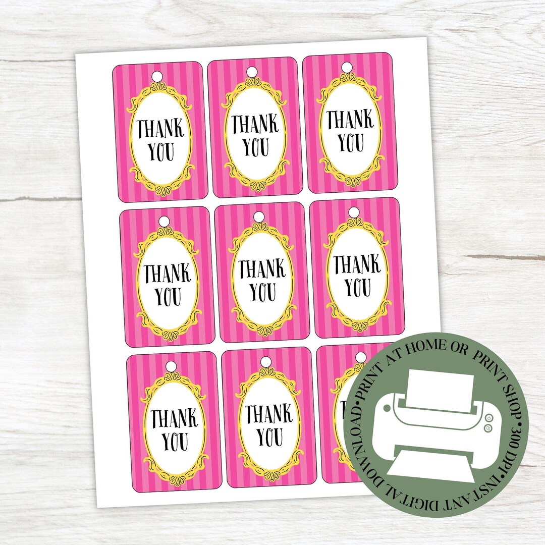 Eloise 'thank You' Tags | Eloise Inspired Gift Tags | Eloise Baby ...