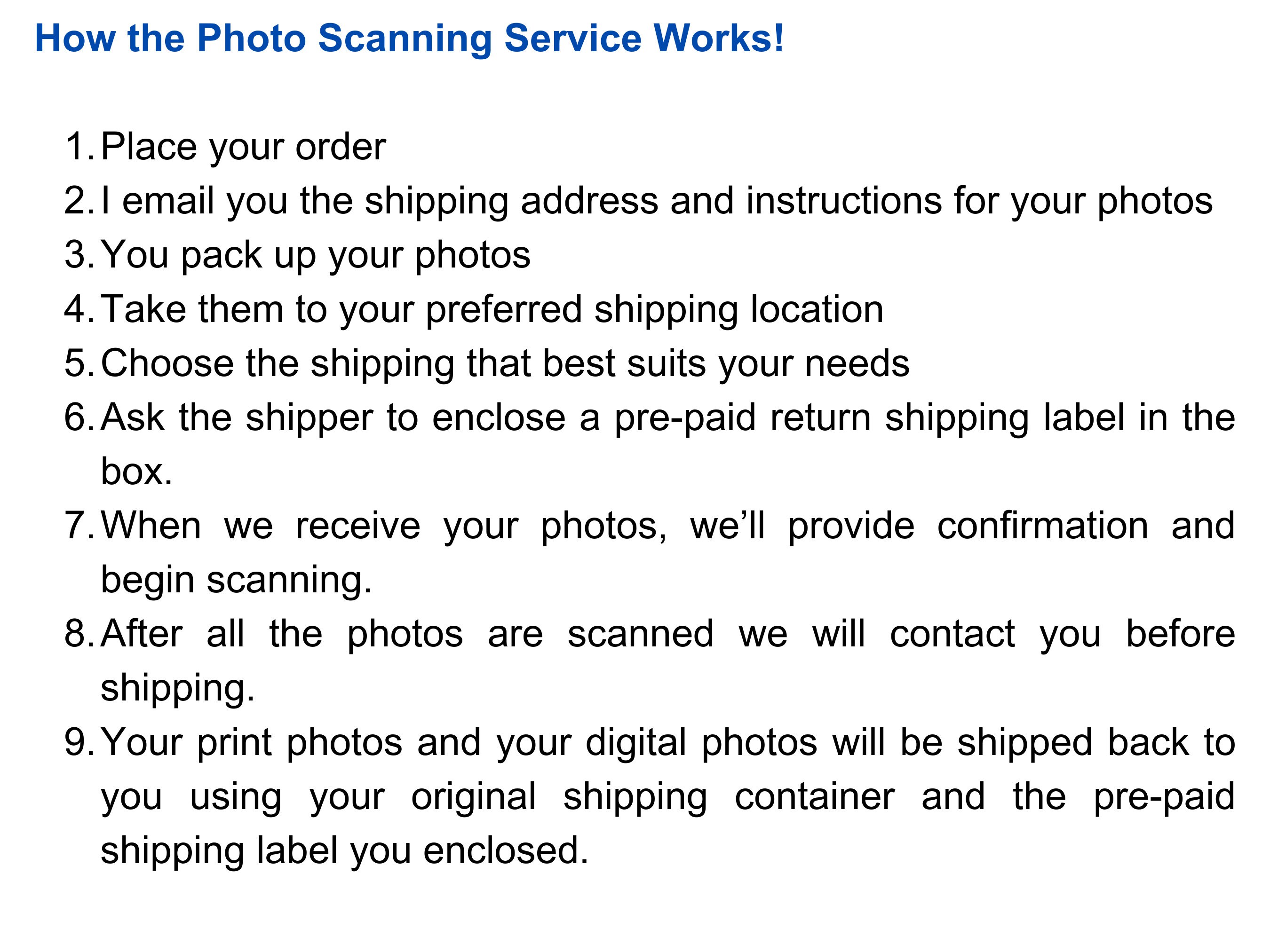 Expert Photo Scanning Service, Photo Digitization Services, High ...