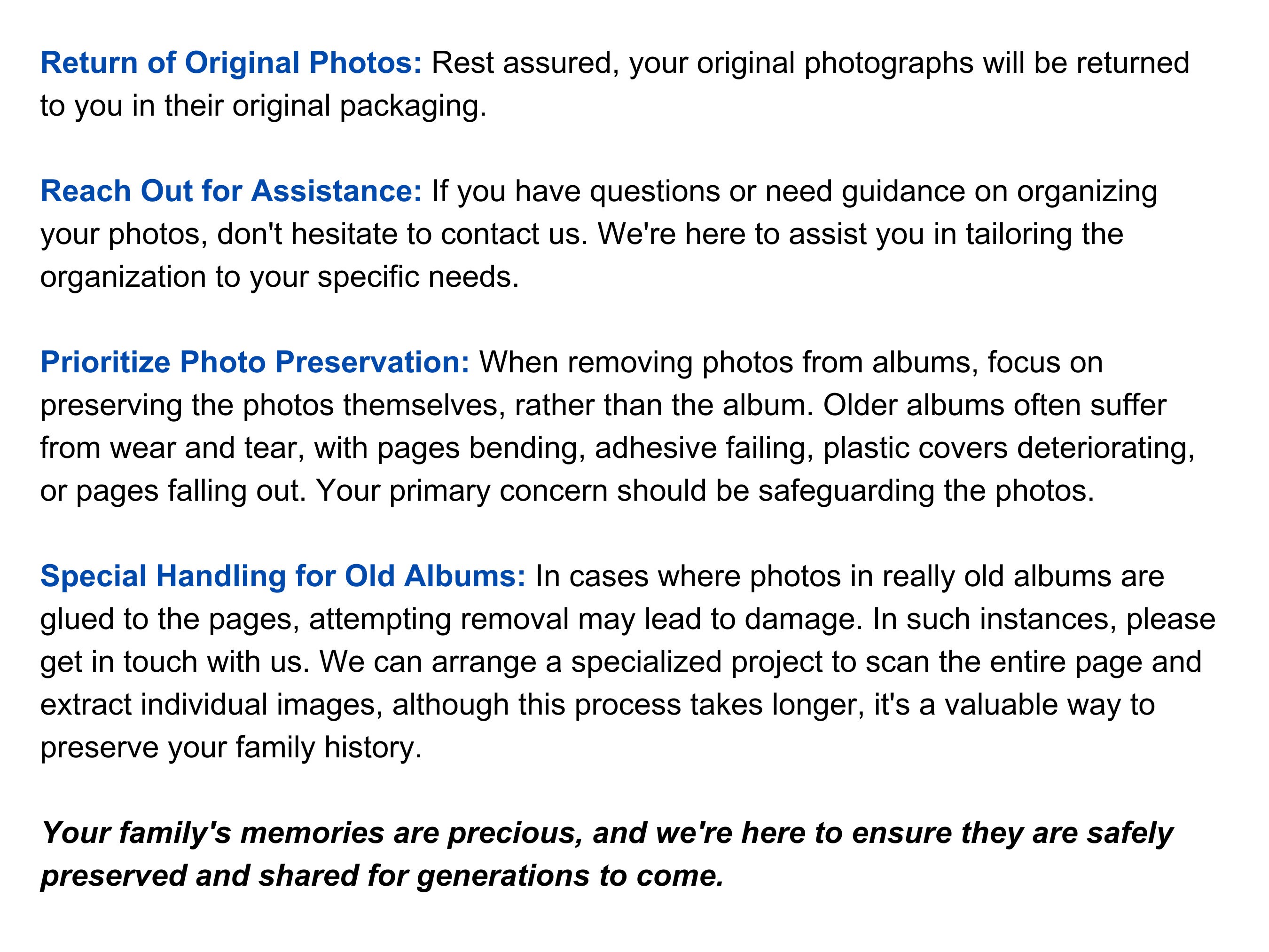 Expert Photo Scanning Service, Photo Digitization Services, High ...