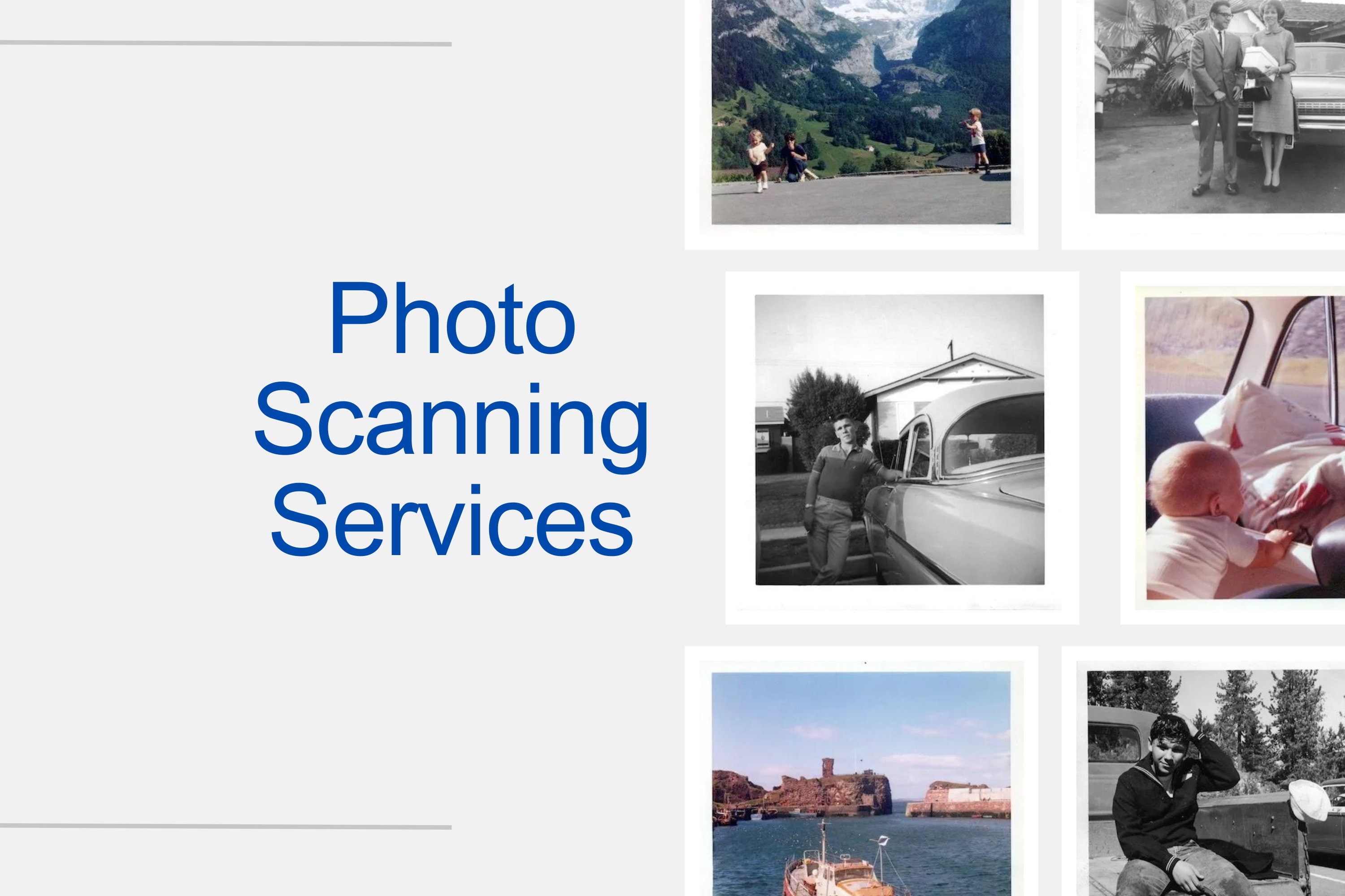 Panoramic Photo Scanning, Photo Restoration, High-quality Photo ...