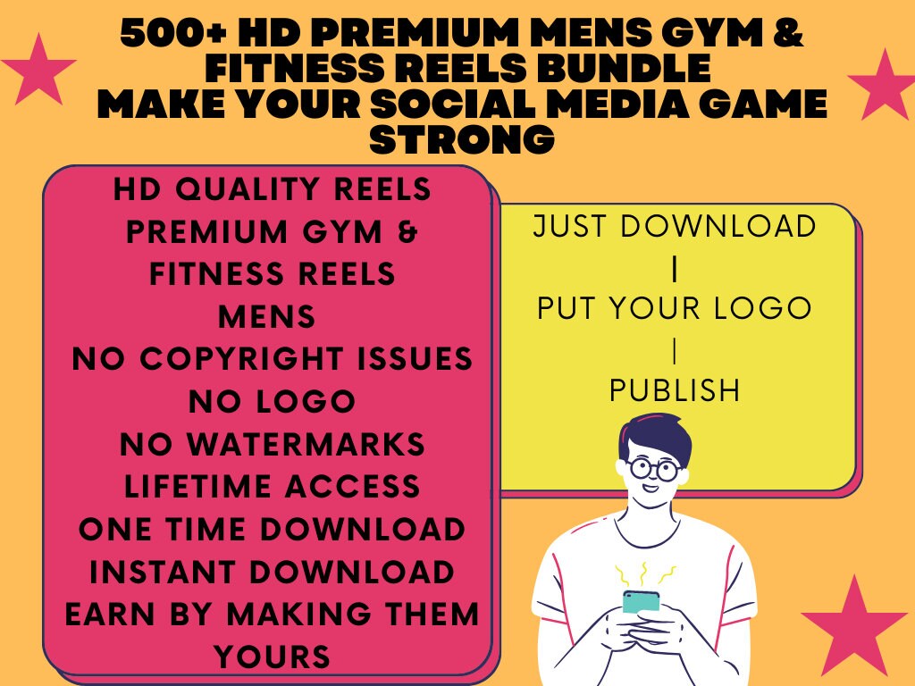 500+ Mens Gym Reels Bundle,instagram Reels,reel Videos,fitness Reels ...