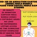 500+ 2D Animation Cartoon Reels Bundle,instagram Reels,reel Videos ...
