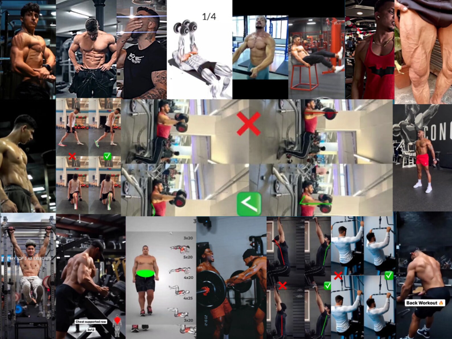 500+ Mens Gym Reels Bundle,instagram Reels,reel Videos,fitness Reels ...