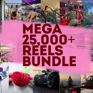 Mega Reels Bundle- 25,000+ Reels Bundle | AI Motivational Reels, AI Health Reels, Art and Craft ...