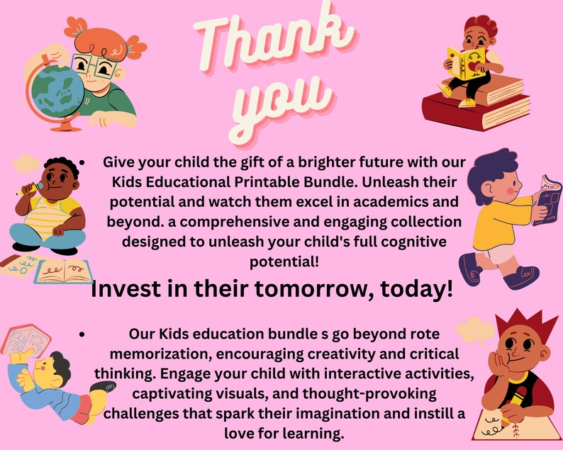 5000 Pages Kindergarten Learning, Preschool Pre-k Bundle, Activity ...