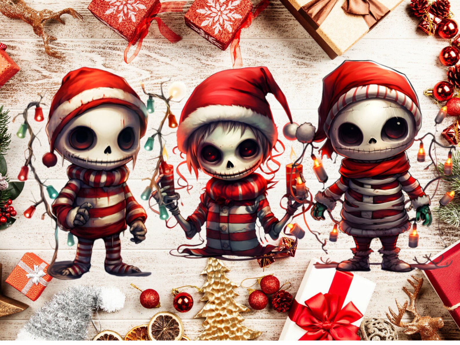 40 Skeleton Christmas Clipart,christmas Skeleton,skeleton Png,spooky ...