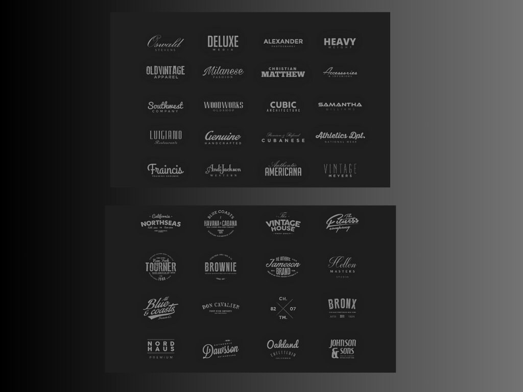 80 Typography Logo,logostypography,premade Logo Design,shop Logo ...