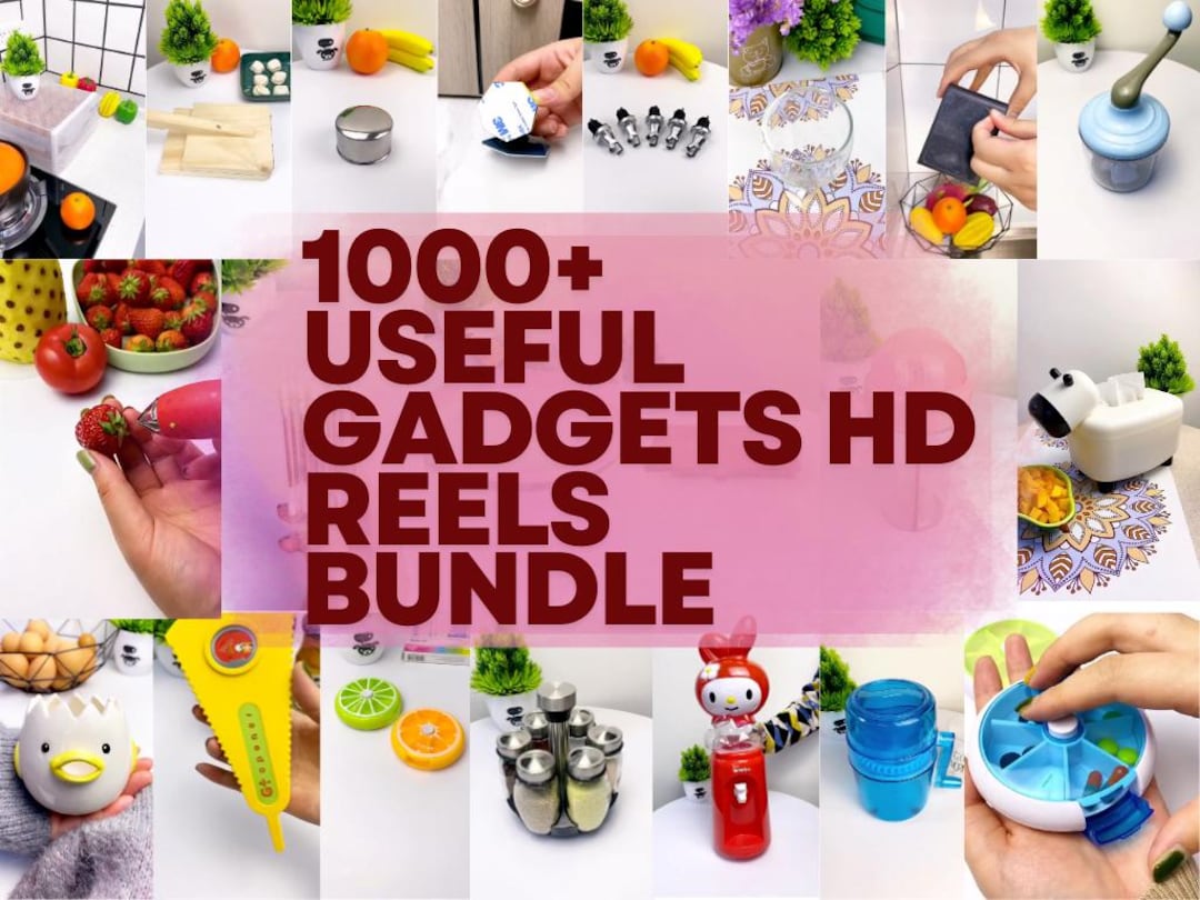1000+ Unique Gadgets Reels Bundle,instagram Reels,reel Videos,unique ...
