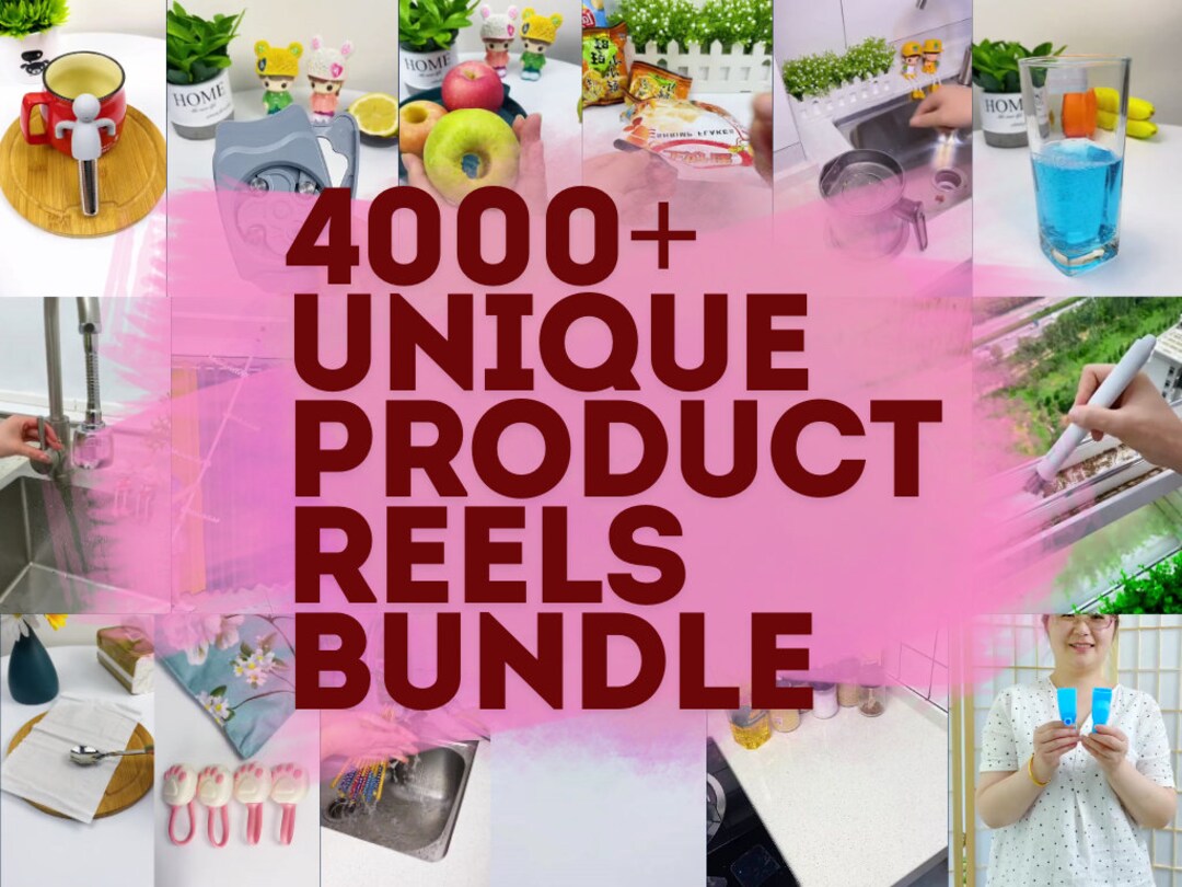 4000+ Unique Products Reels Bundle,instagram Reels,reel Videos,unique ...