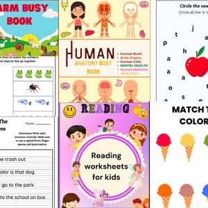 5000+ Pages Kindergarten Learning, Preschool Pre-k Bundle, Activity ...