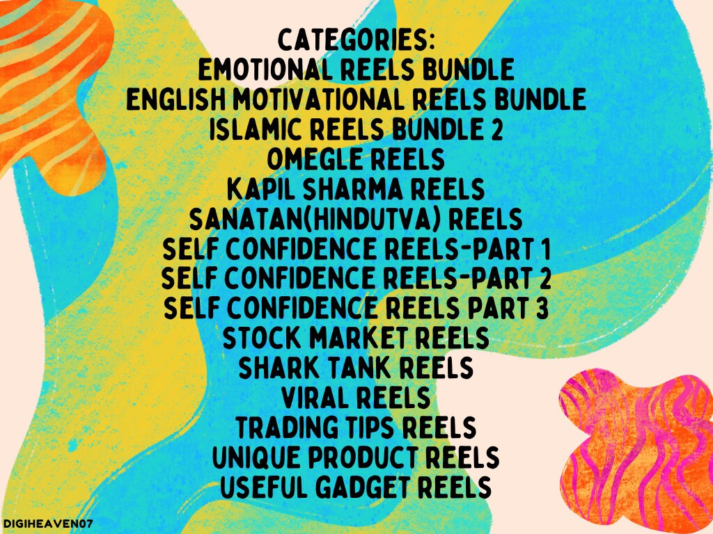 Mega Reels Bundle- 60,000+ Reels Bundle | AI Motivational Reels ...