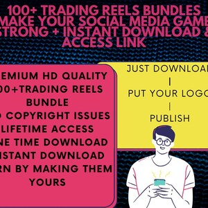 100+ Trading Reels Bundle,instagram Reels,reel Videos,forex Trading ...