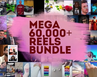 Mega Reels Bundle- 25,000+ Reels Bundle | AI Motivational Reels, AI Health Reels, Art and Craft ...