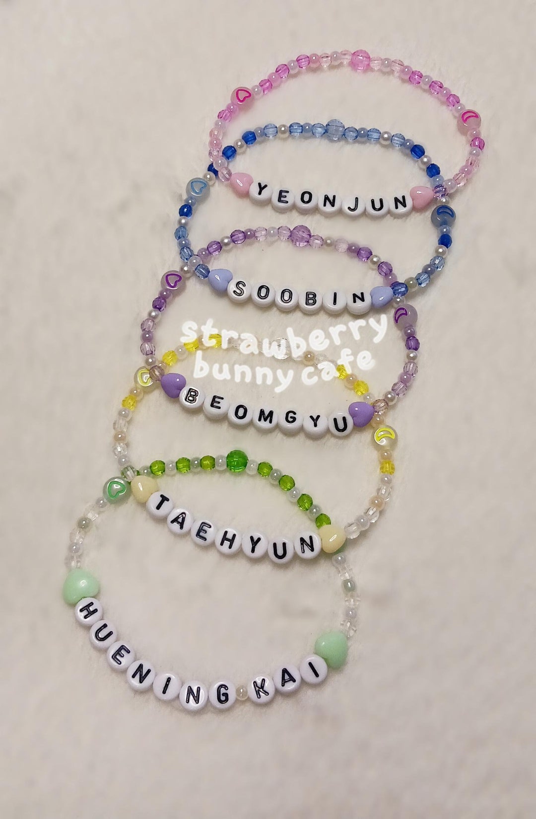TXT Bracelets - Etsy
