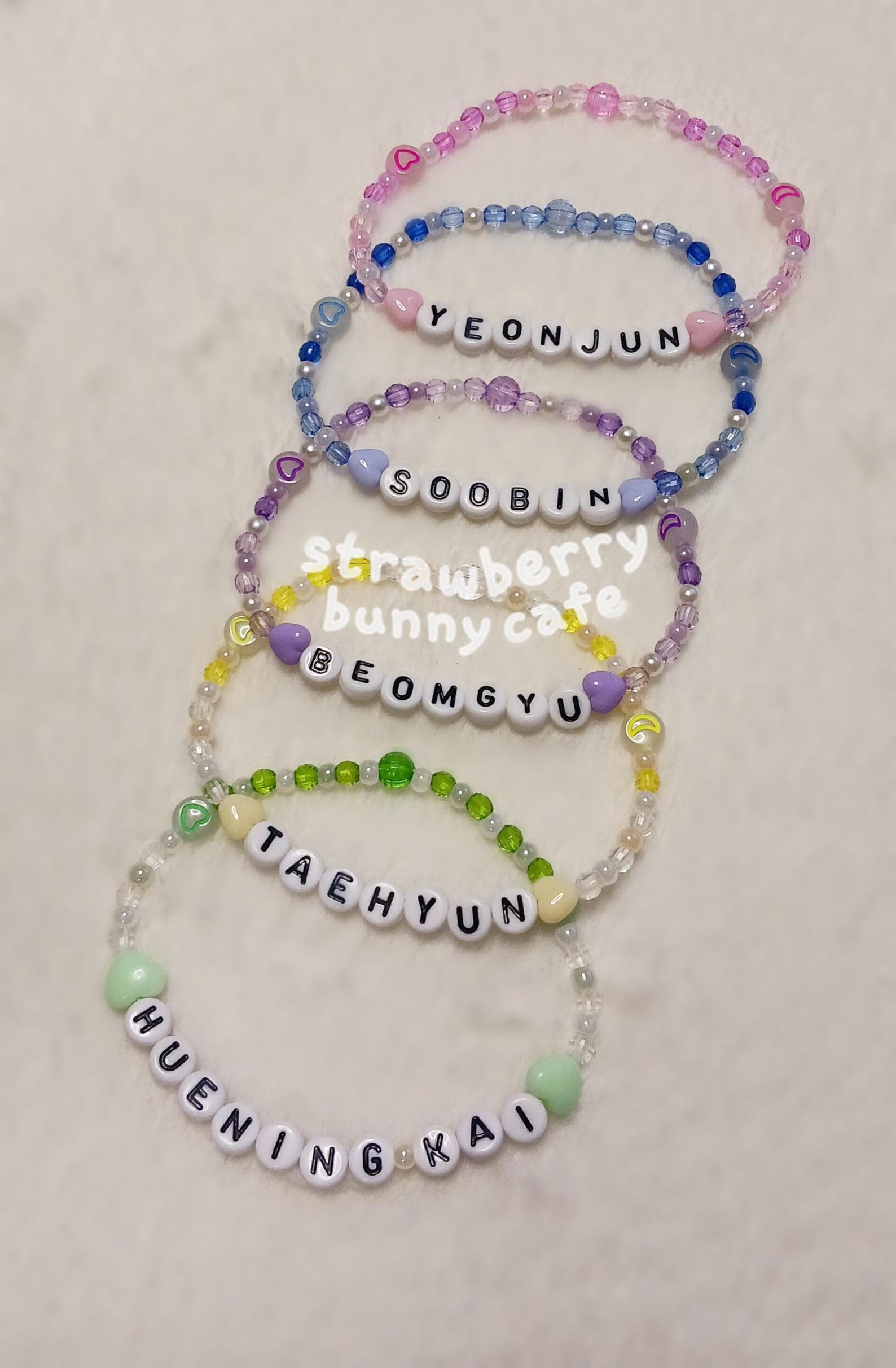 TXT Bracelets - Etsy