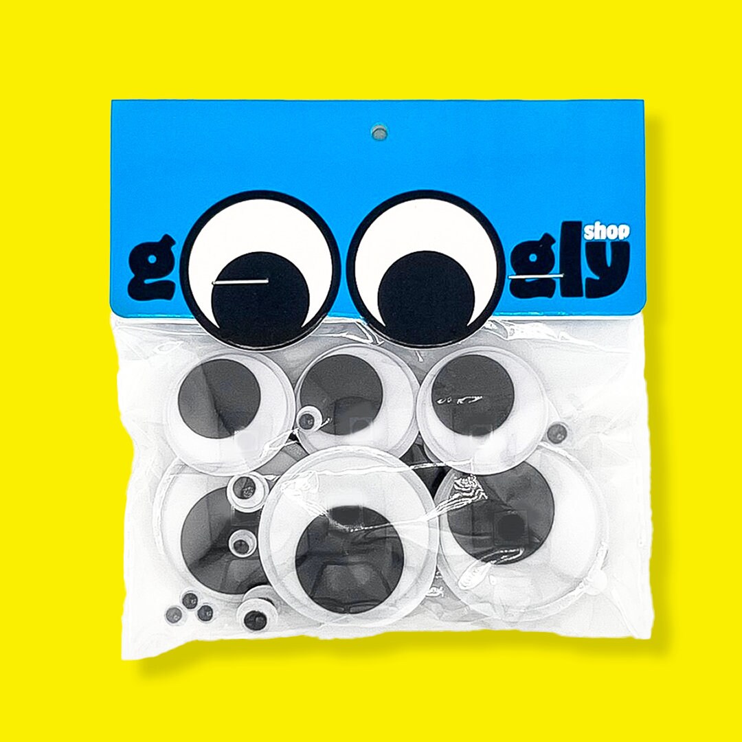 Classic Googly Eyes, Mixed Sizes - Etsy