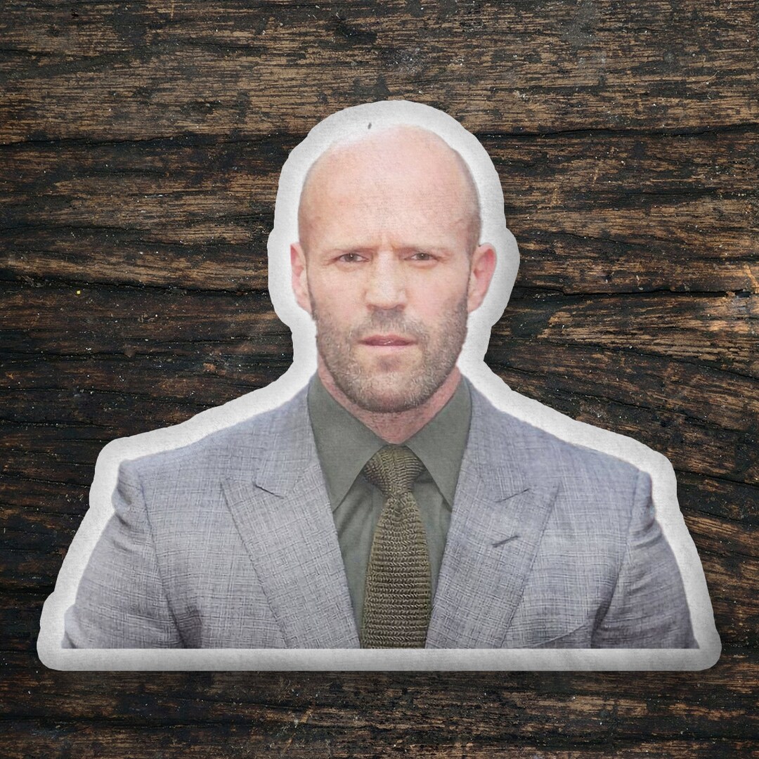 Jason Statham Custom Shaped Pillow, Custom Shape Pillow Gift Idea, Gift ...