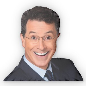 Stephen Colbert Custom Shaped Pillow, Custom Shape Pillow Gift Idea ...