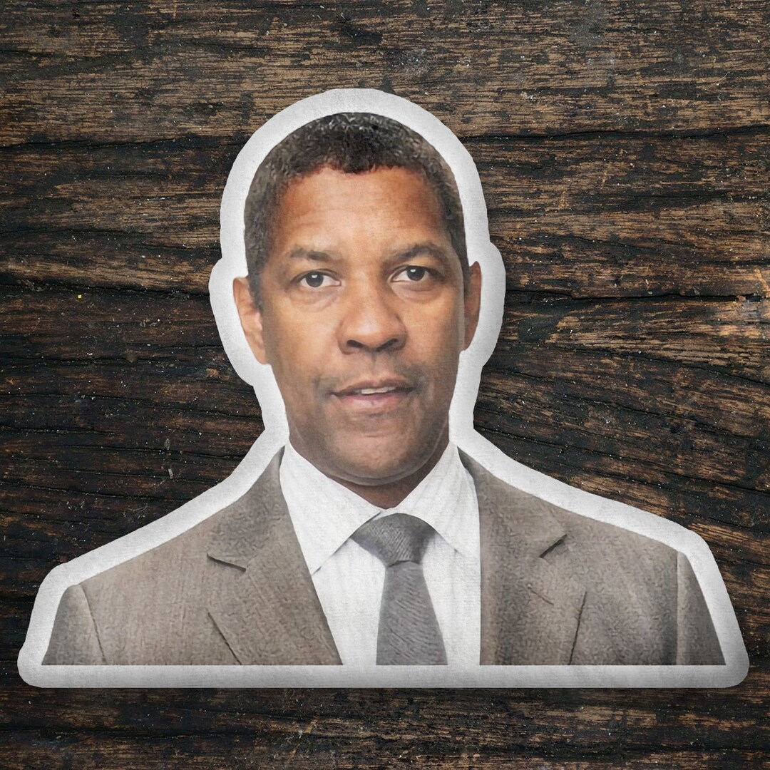 Denzel Washington Custom Shaped Pillow, Custom Shape Pillow Gift Idea ...