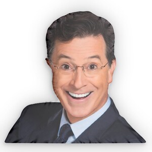 Stephen Colbert Custom Shaped Pillow, Custom Shape Pillow Gift Idea ...