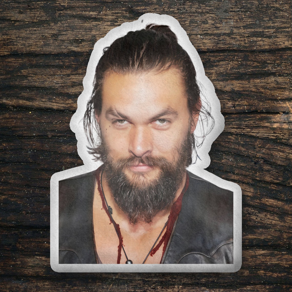 Jason Momoa Custom Shaped Pillow, Custom Shape Pillow Gift Idea, Gift ...