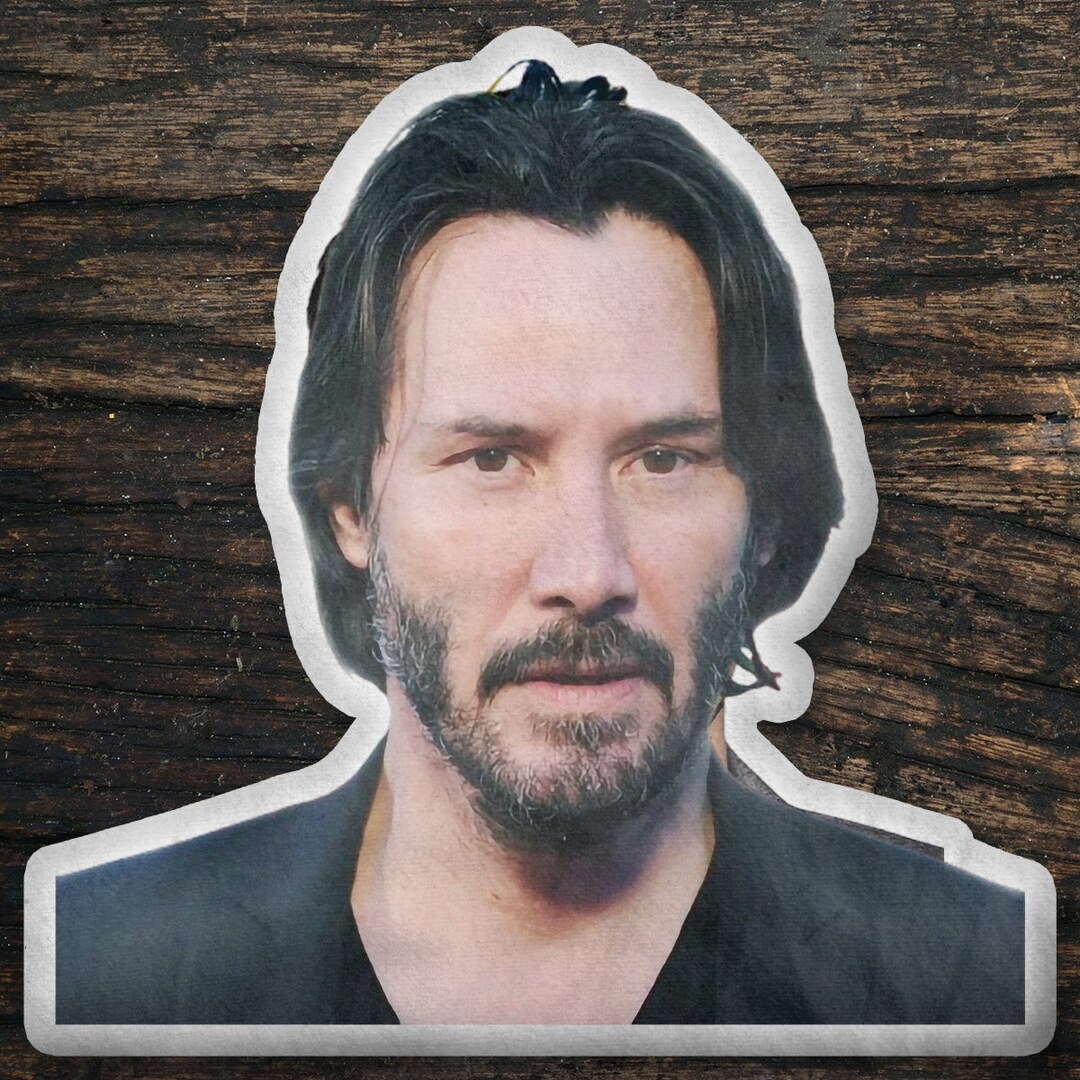 Keanu Reeves Custom Shaped Pillow, Custom Shape Pillow Gift Idea, Gift ...