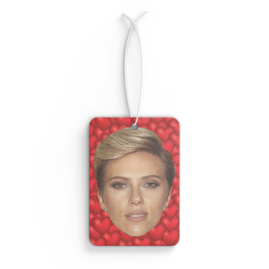 Scarlett Johansson Car Air Freshener, Air Freshener for Car With Funny ...