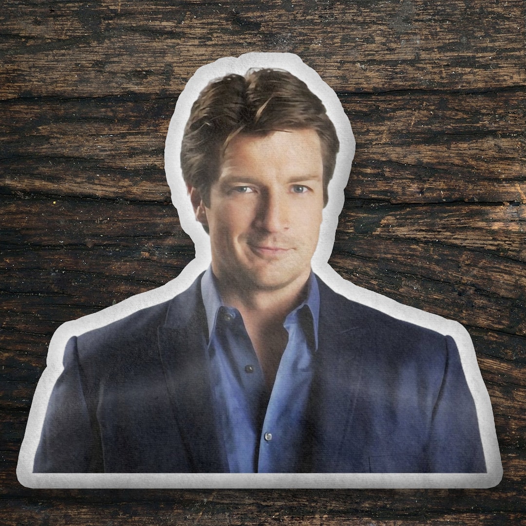 Nathan Fillion Custom Shaped Pillow, Custom Shape Pillow Gift Idea ...