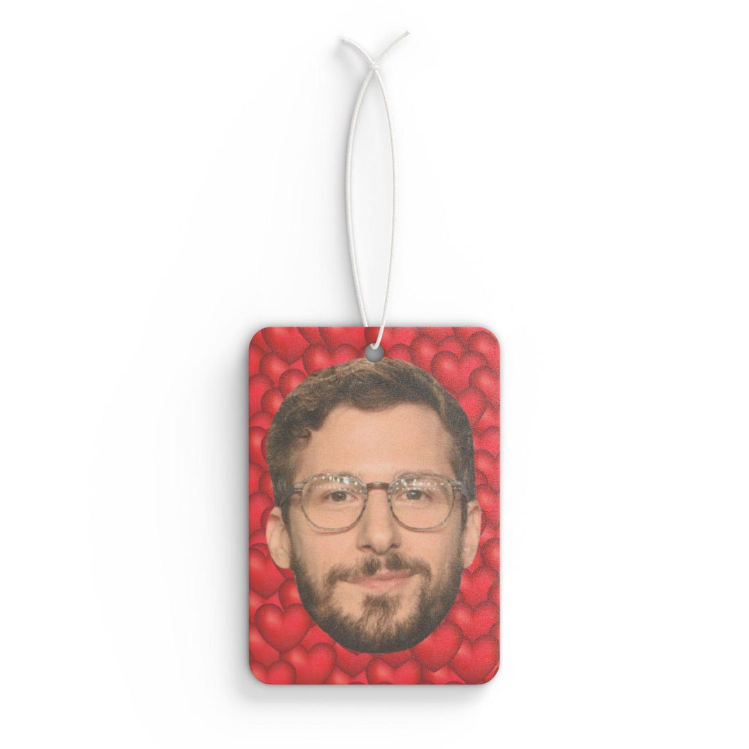 Andy Samberg Car Air Freshener, Air Freshener for Car With Funny Face ...