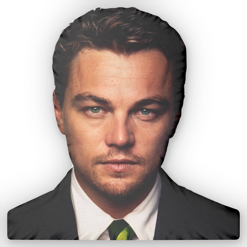 Leonardo Dicaprio Custom Shaped Pillow, Custom Shape Pillow Gift Idea ...