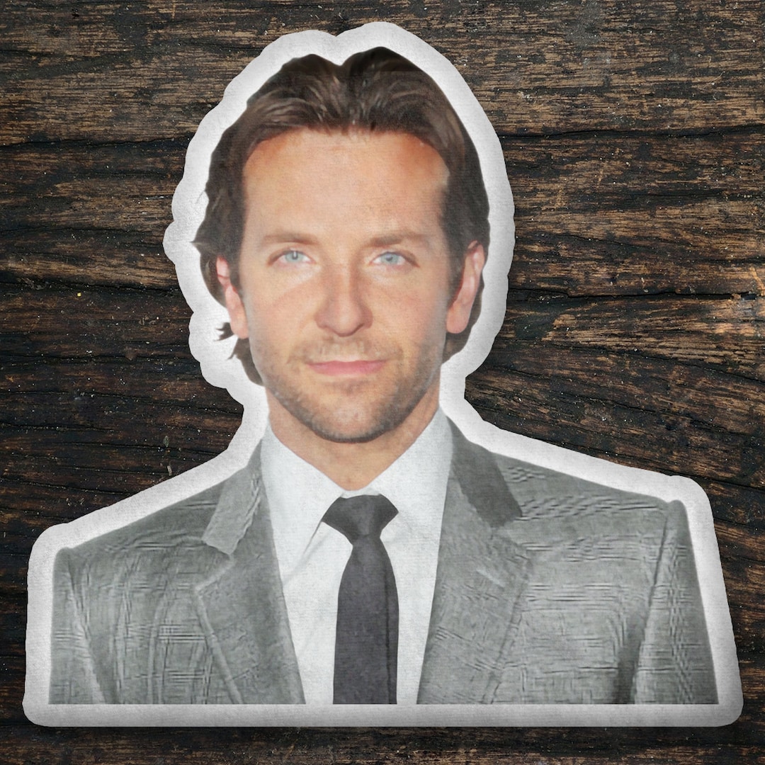 Bradley Cooper Custom Shaped Pillow, Custom Shape Pillow Gift Idea ...
