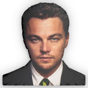Leonardo Dicaprio Custom Shaped Pillow, Custom Shape Pillow Gift Idea ...