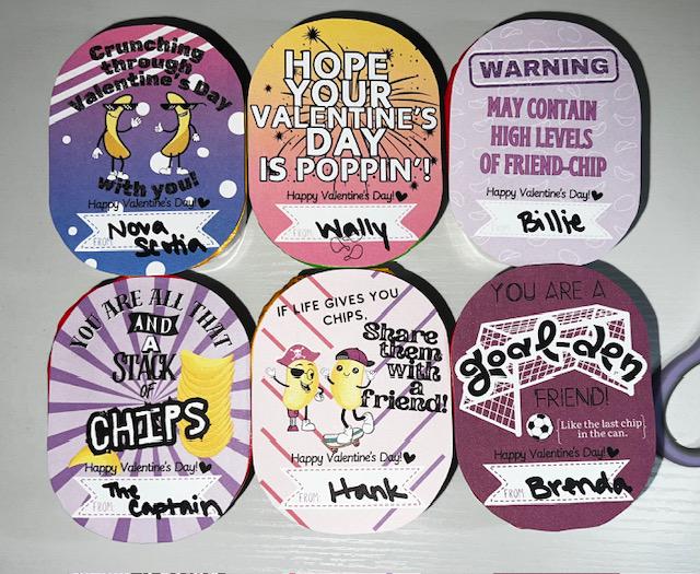 Printable Pringles Chips Valentine’s Day Labels Fun and Easy Classroom ...