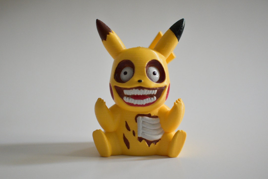 Horror Pikachu. Halloween Pokemon. 3D Print Decoration - Etsy