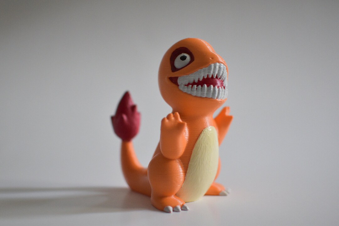 Horror Charmander. Halloween Pokemon. 3D Print Decoration - Etsy