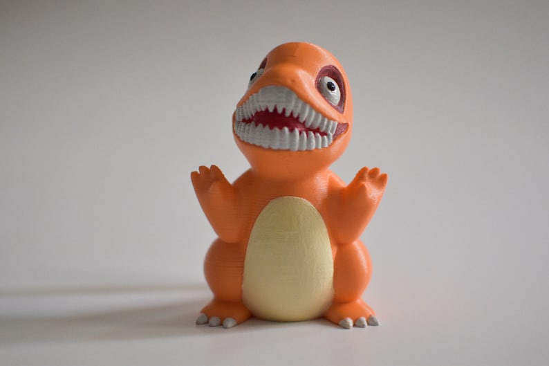 Horror Charmander. Halloween Pokemon. 3D Print Decoration - Etsy