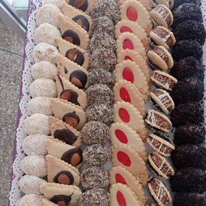 A Luxurious Selection of Traditional Moroccan Pastries With Diverse ...