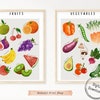 Fruit and Vegetable Digital Prints | Montessori Printables | Kids ...