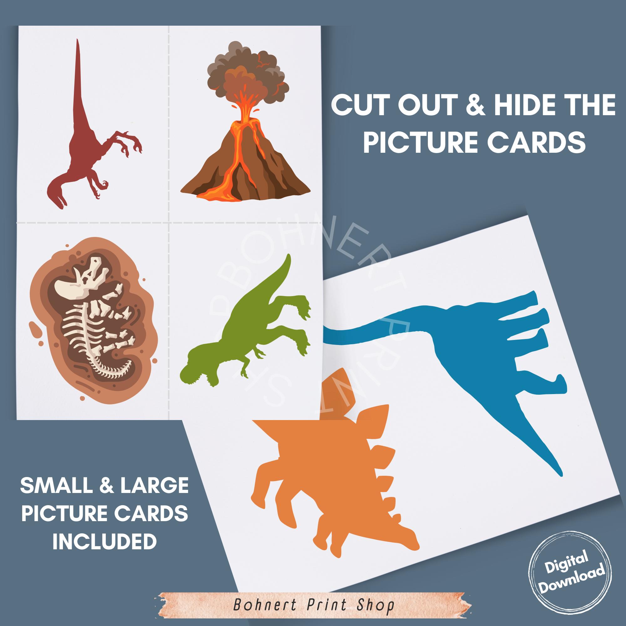 Dinosaur Scavenger Hunt Printable: Fun Indoor Game for Kids, Perfect ...