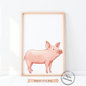 Farm Theme Nursery Bundle of 6 Prints | Kids Farm Theme Posters | Farm ...