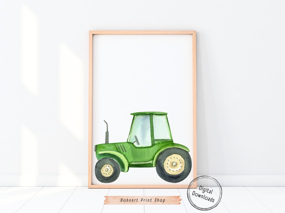 Farm Theme Nursery Bundle of 6 Prints Kids Farm Theme Posters Farm ...