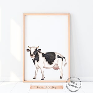 Farm Theme Nursery Bundle of 6 Prints | Kids Farm Theme Posters | Farm ...