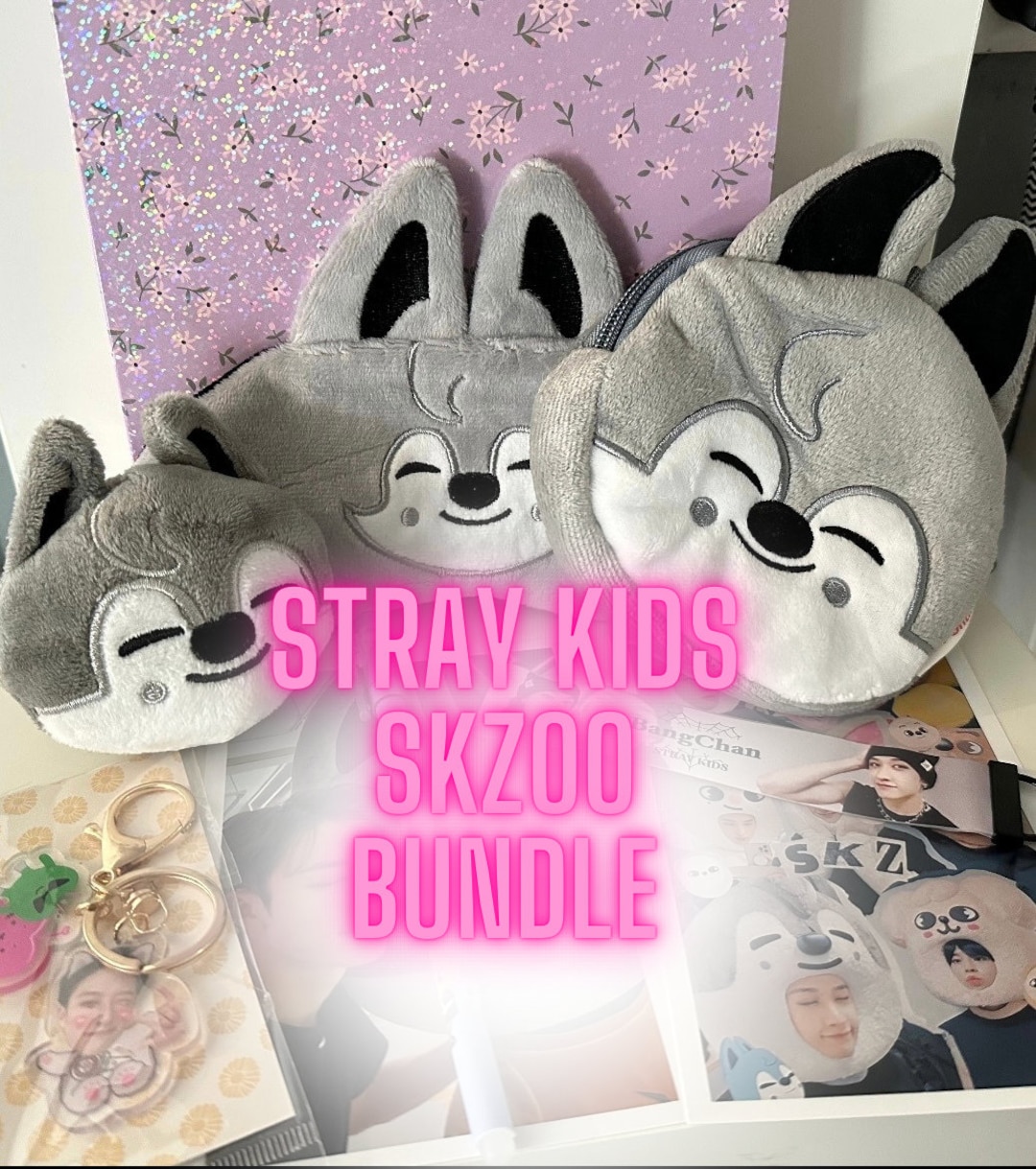 K pop stray kids skzoo bundle pack bag active gift for friends BangChan ...